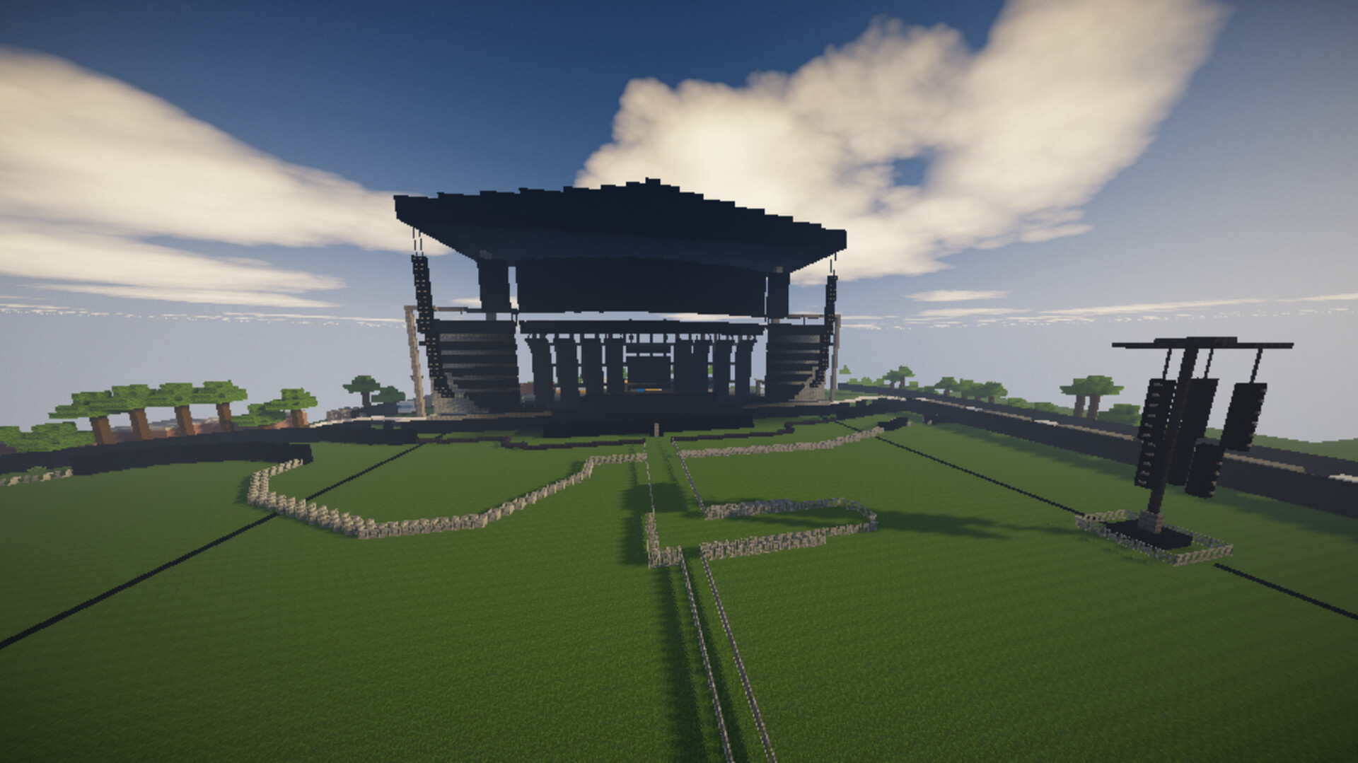 ZGVNE Music Festival (my own music festival) Minecraft Map