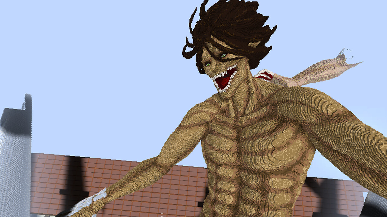 Attack on Titan - Shingeki no Kyojin Minecraft Map