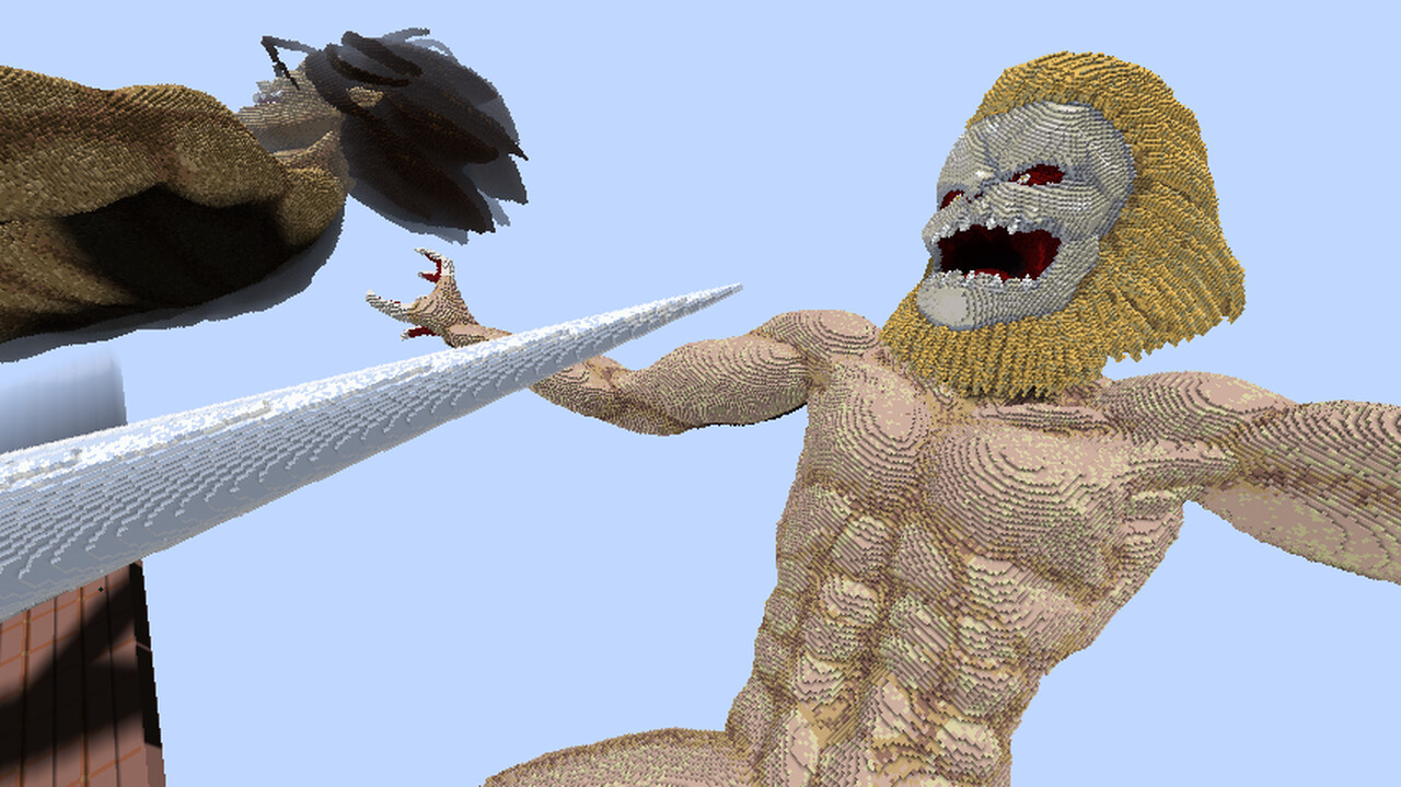 Attack on Titan - Shingeki no Kyojin Minecraft Map