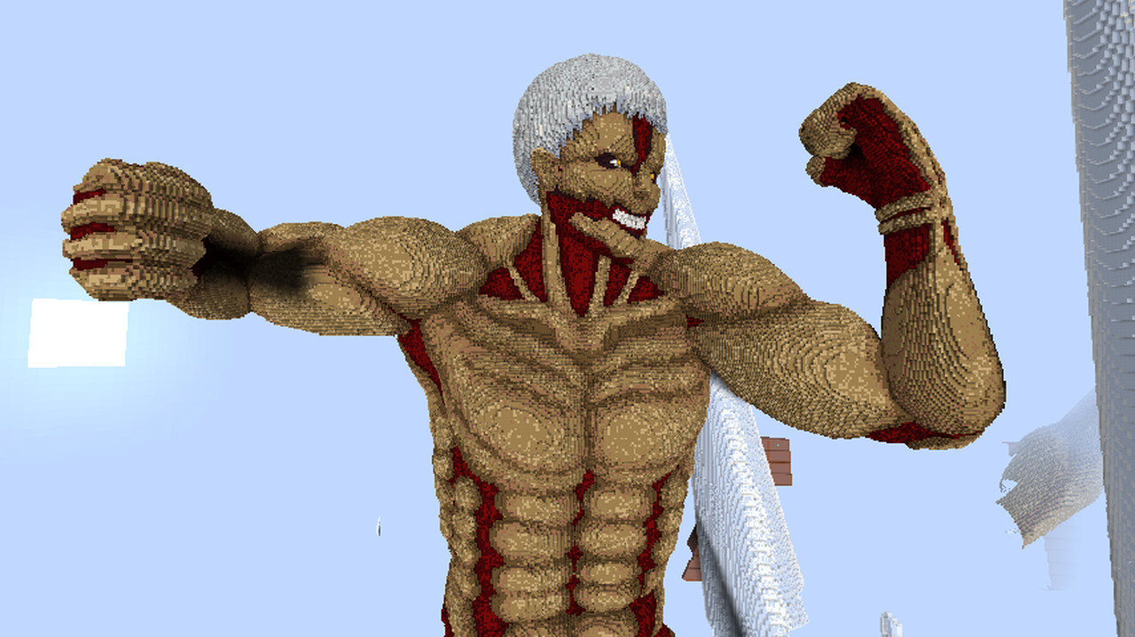 Attack on Titan - Shingeki no Kyojin Minecraft Map