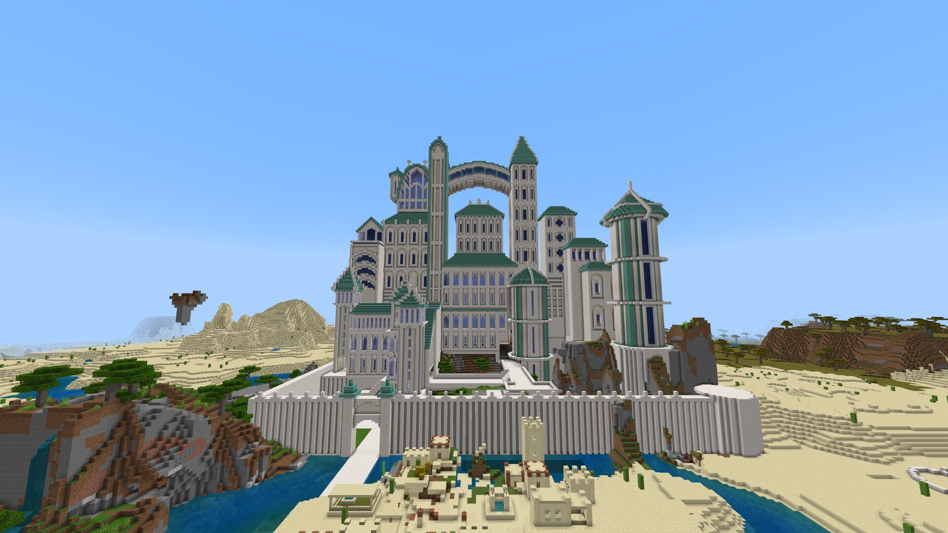 Whitehaven Palace Minecraft Map