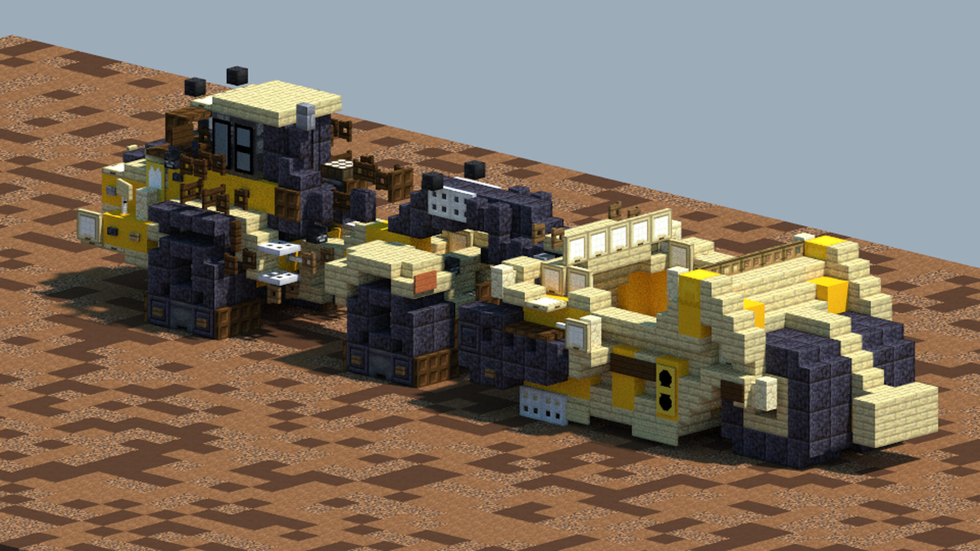 Bell 4206D, Scraper Tractor [With Download] Minecraft Map