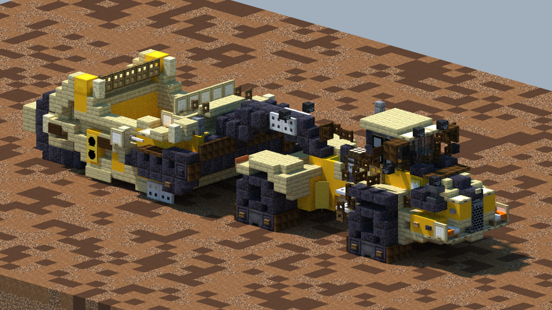Bell 4206D, Scraper Tractor [With Download] Minecraft Map