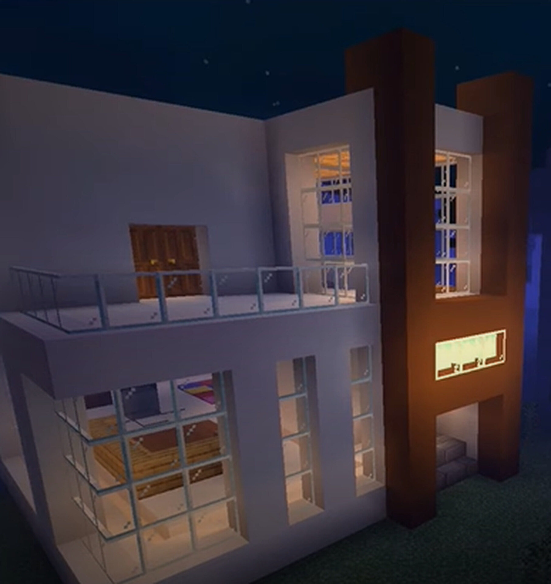 Minecraft house: Modern day || Minecraft Map