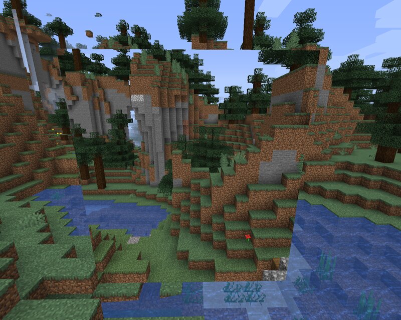 non euclidean weird stuff Minecraft Map