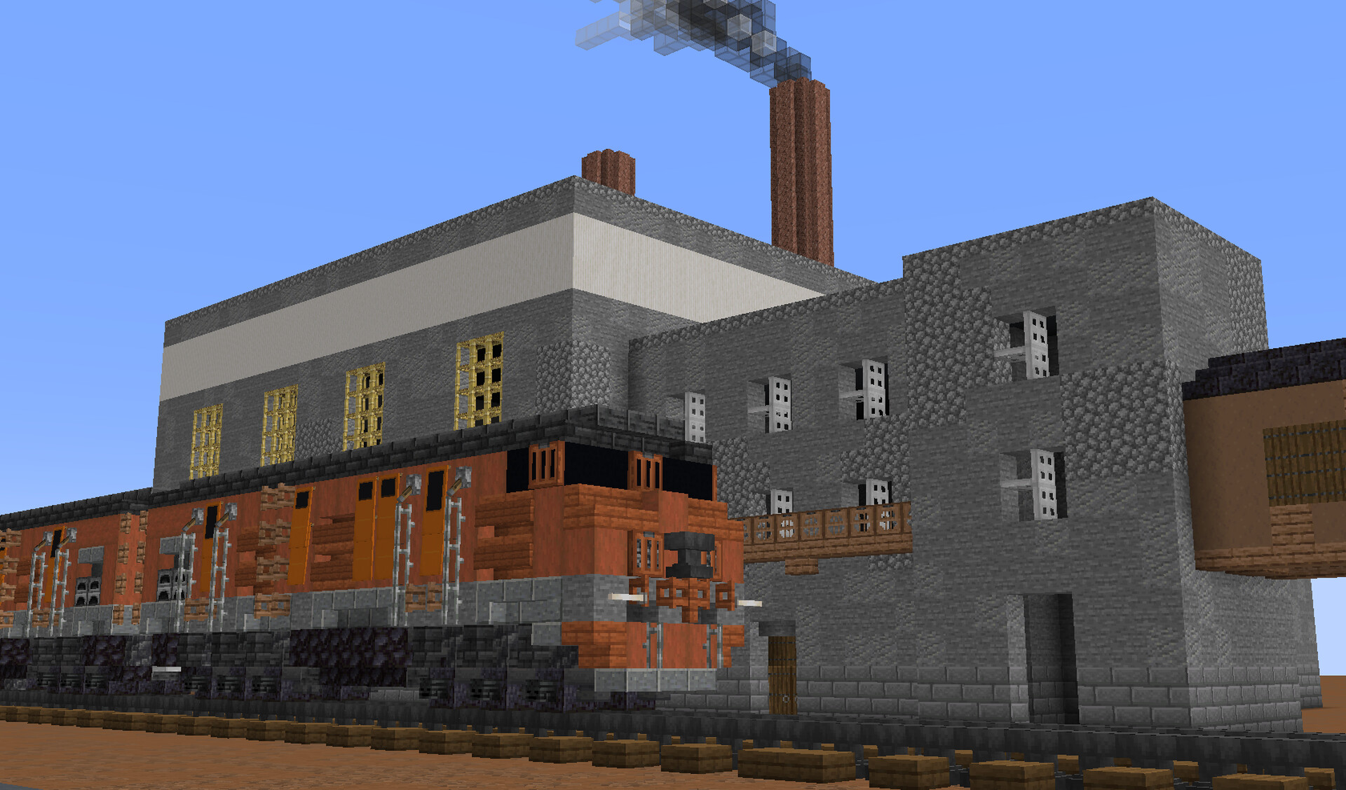 TE10 - Soviet Diesel-electric Locomotive Minecraft Map