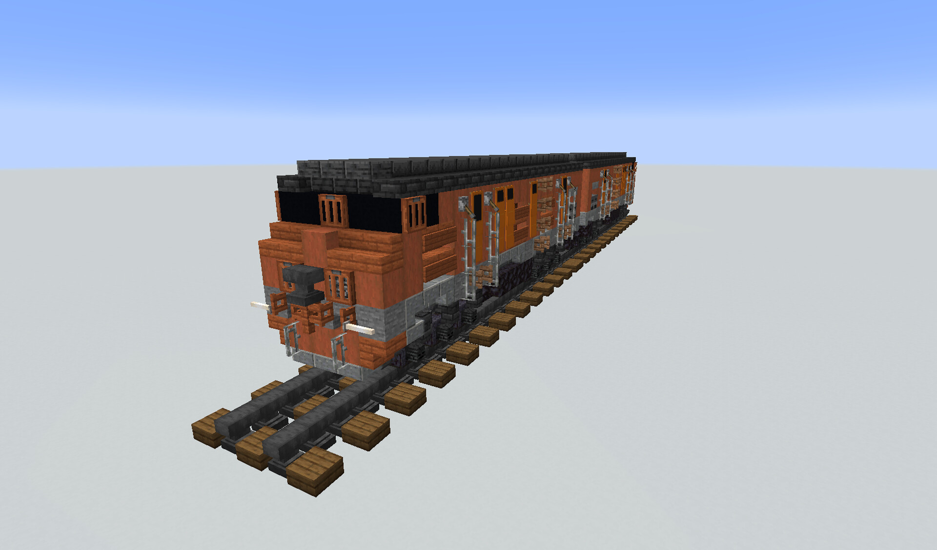 TE10 - Soviet Diesel-electric Locomotive Minecraft Map