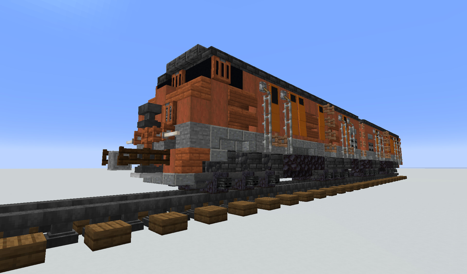 TE10 - Soviet Diesel-electric Locomotive Minecraft Map