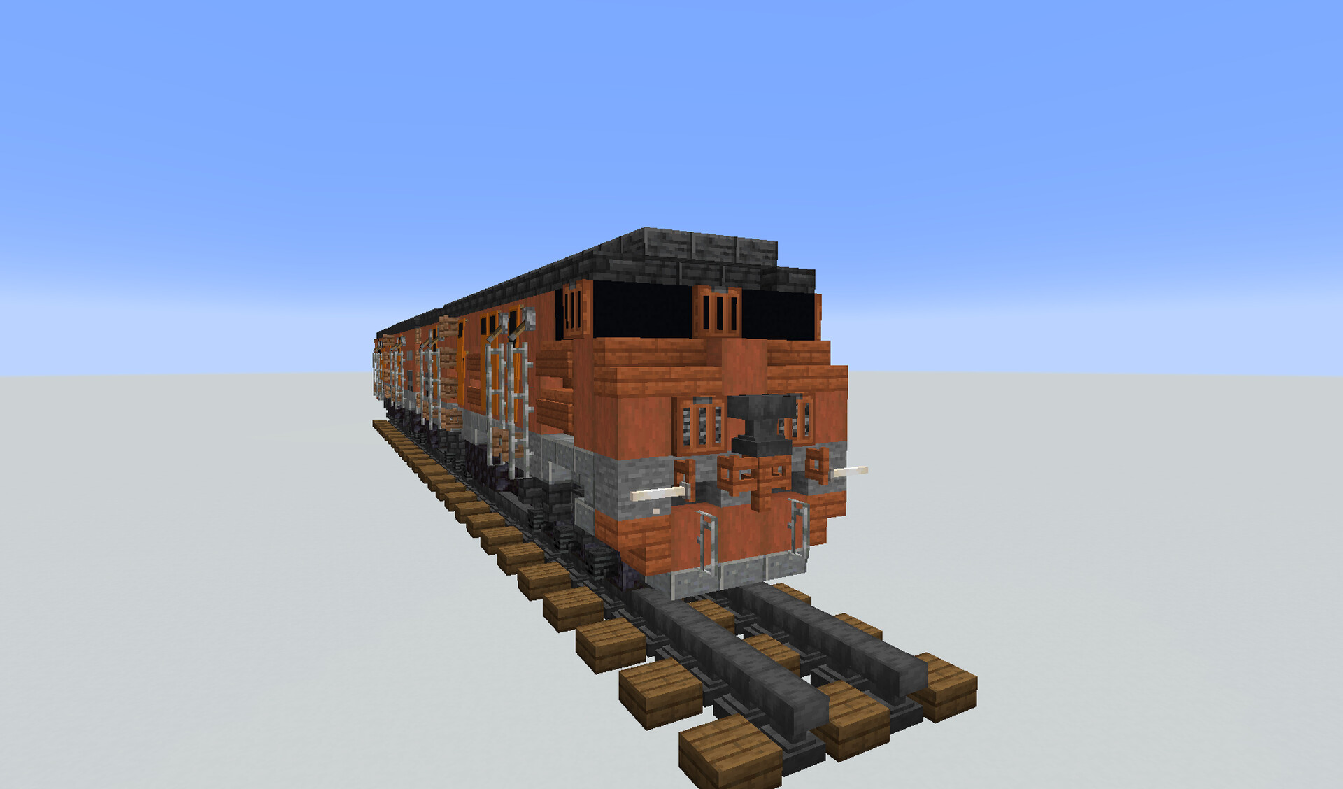 TE10 - Soviet Diesel-electric Locomotive Minecraft Map