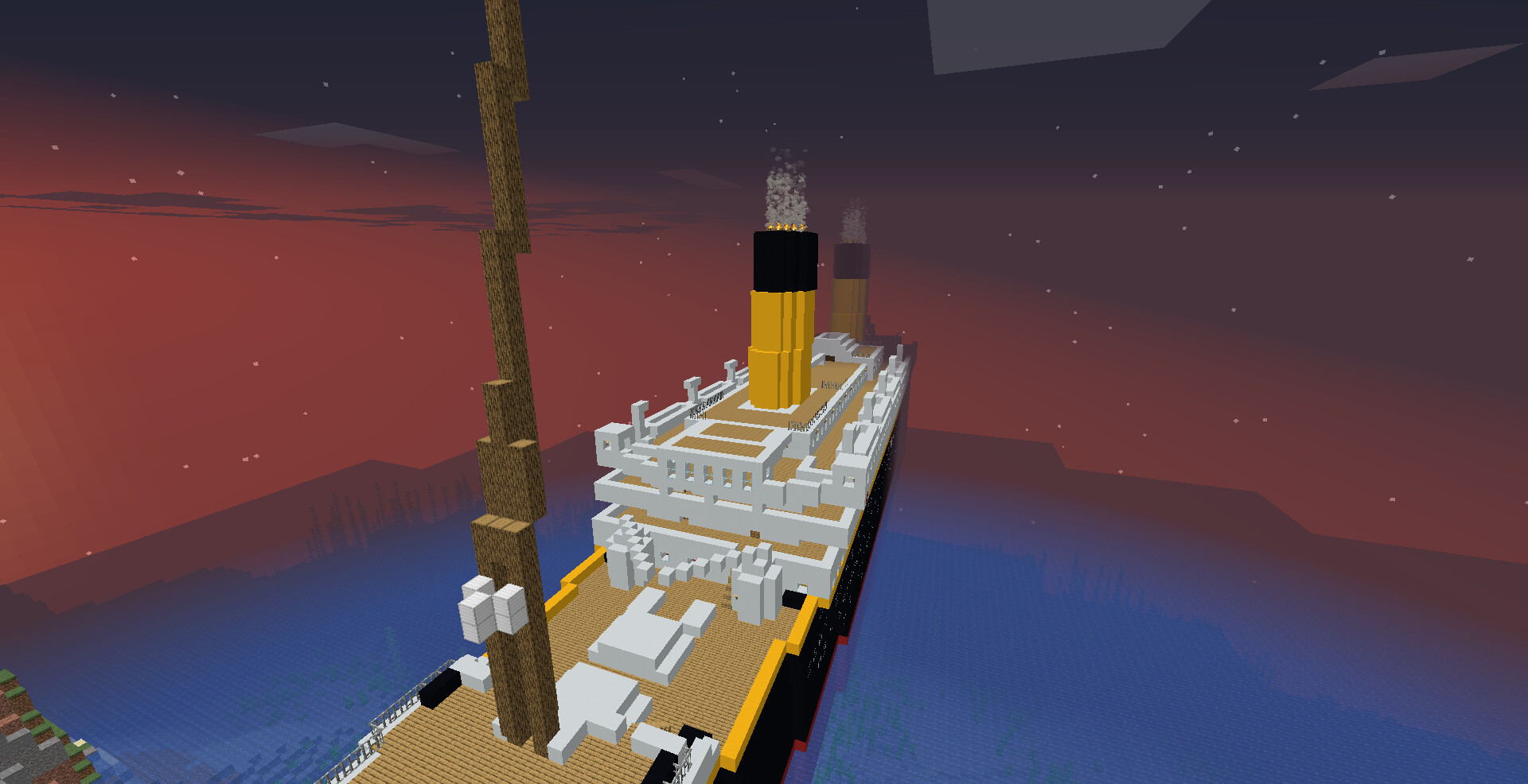 BluSMP Showcase | The RMS Titanic Minecraft Map