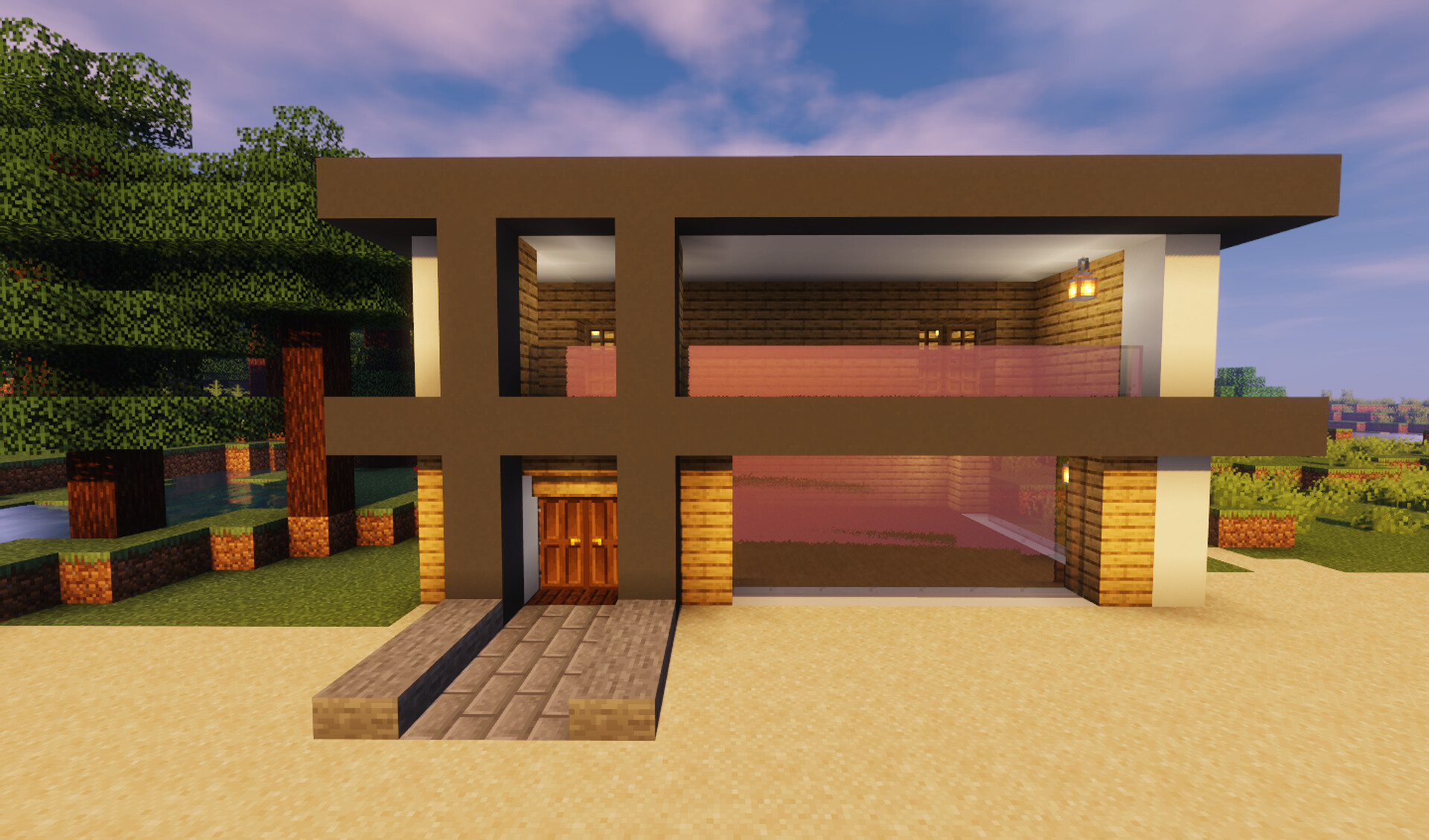 Modern House Tutorial #2 Minecraft Map