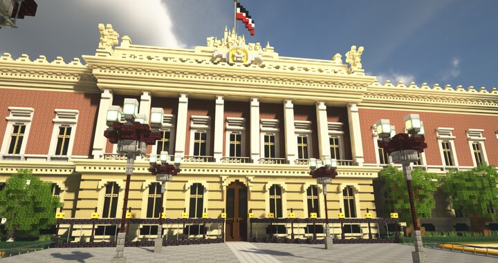 The Bank Of Prussia | German Empire Minecraft Map
