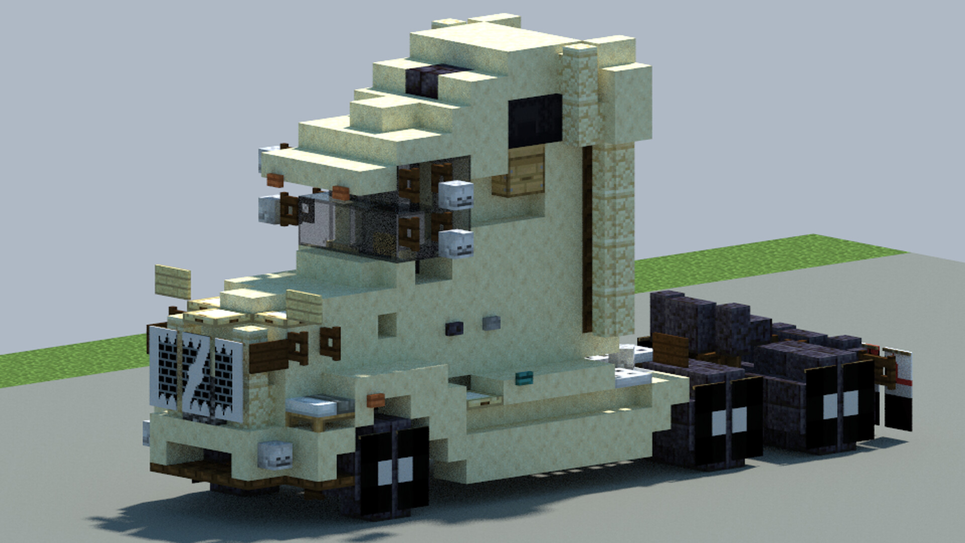 Volvo vnr 660 Truck, [With Download] Minecraft Map