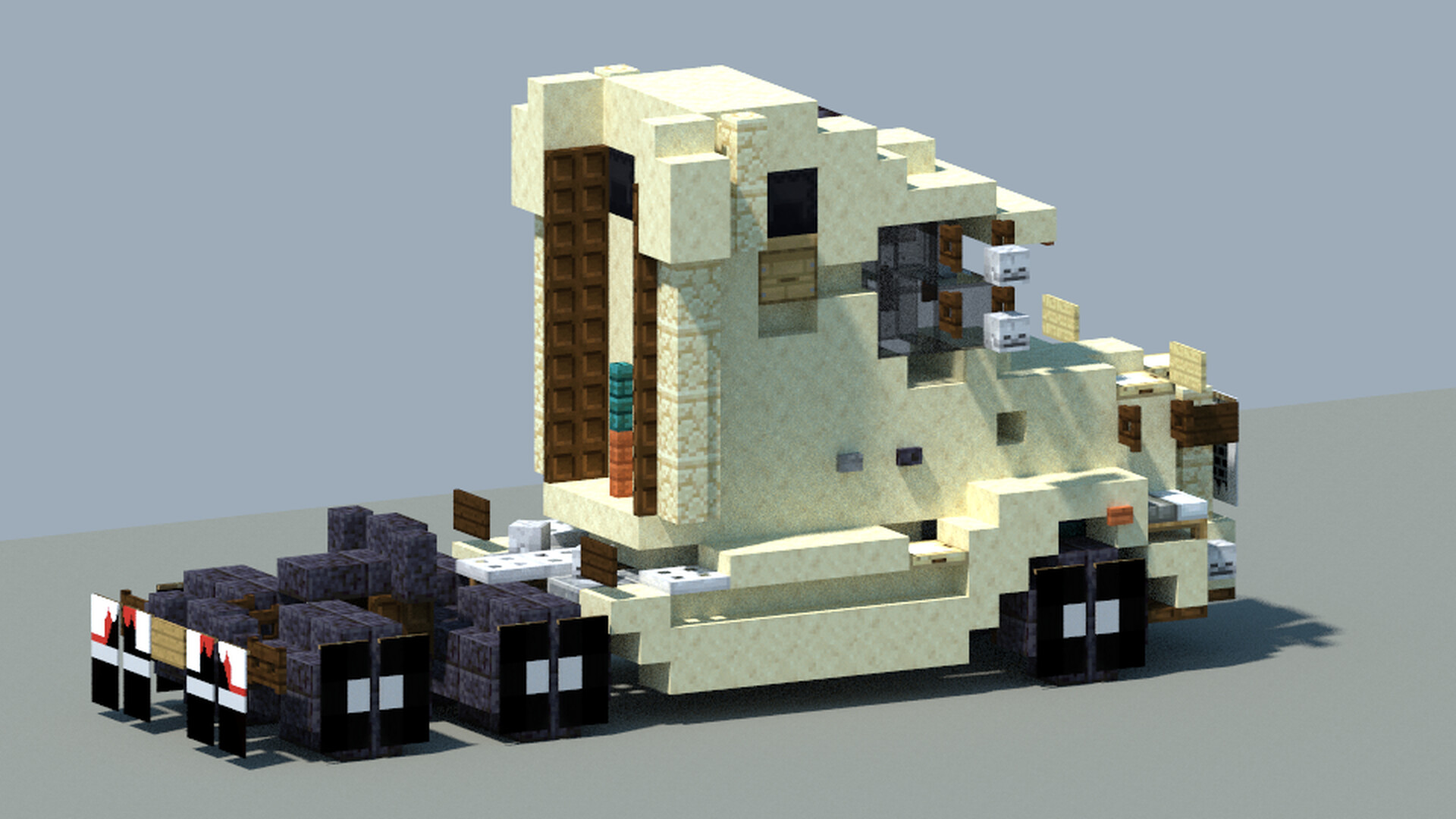 Volvo vnr 660 Truck, [With Download] Minecraft Map