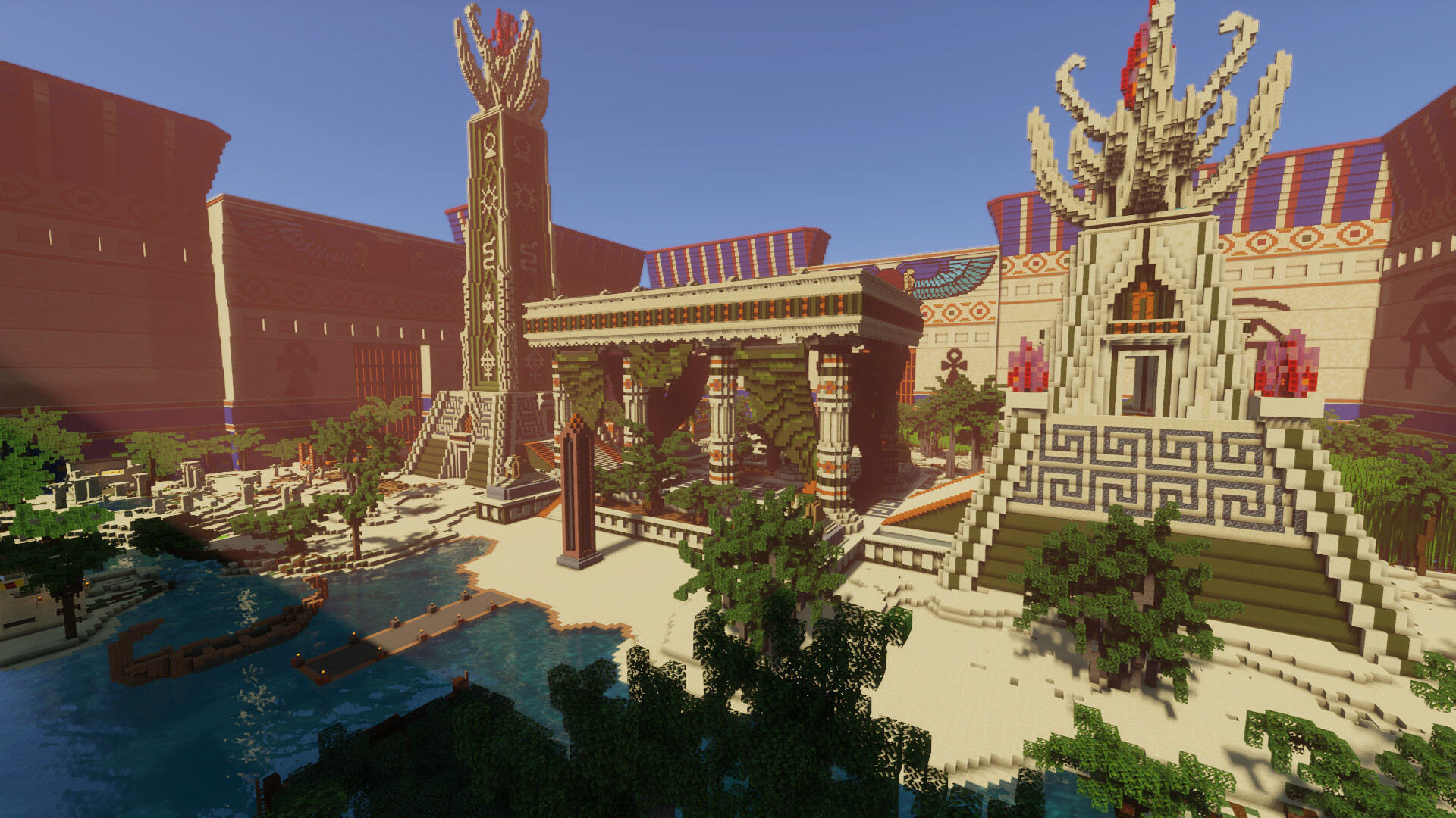 New Towny Spawn Minecraft Map