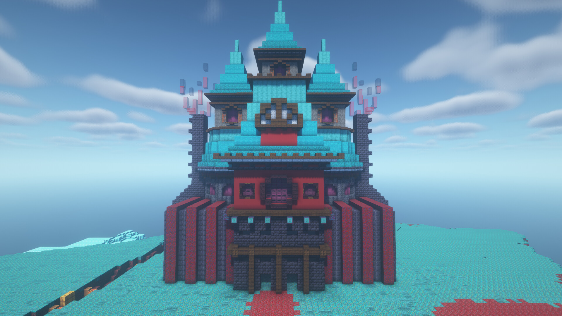 More nether theme Minecraft Map