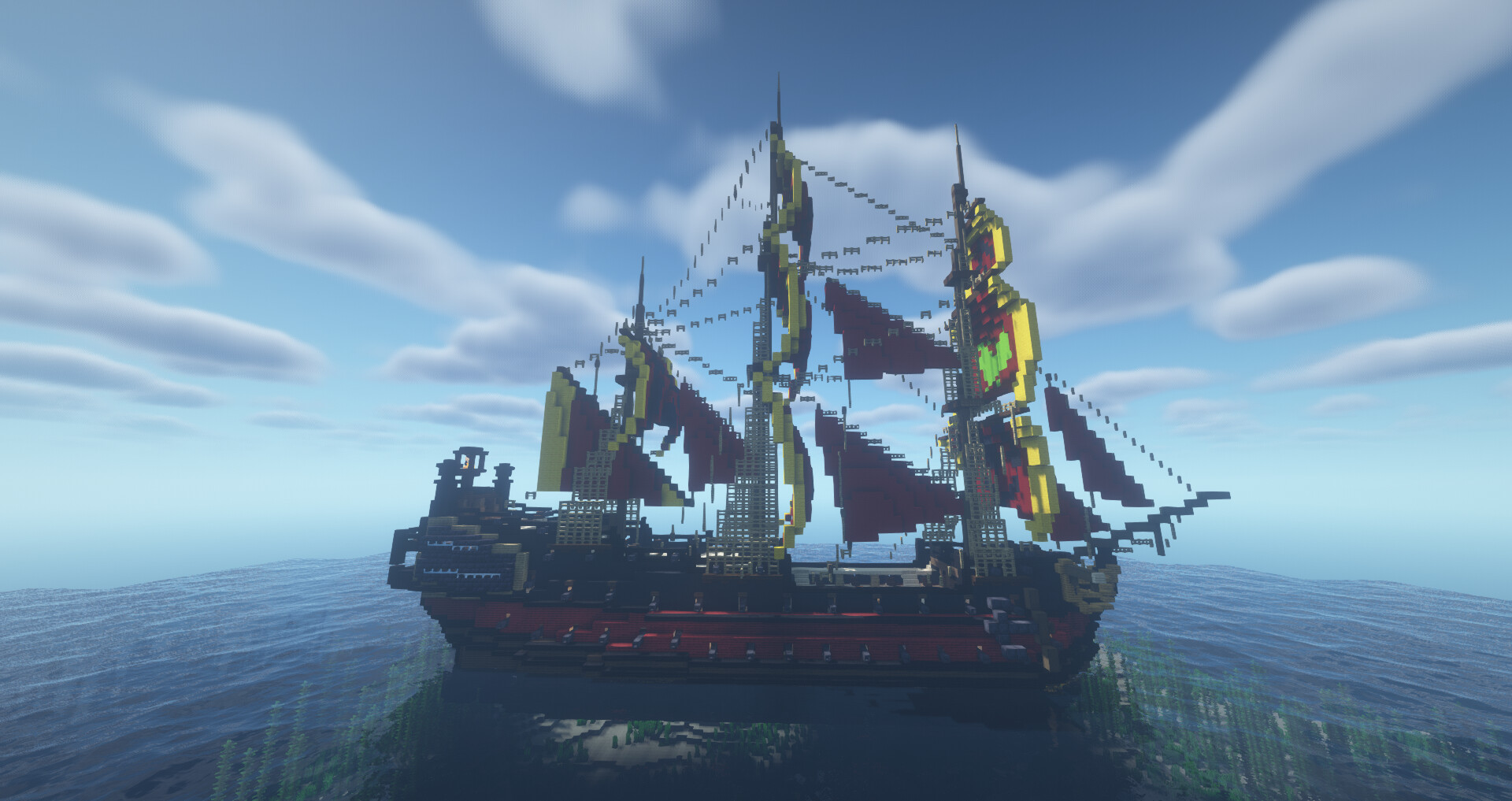 Third rate ship of the line, The Marengo Minecraft Map