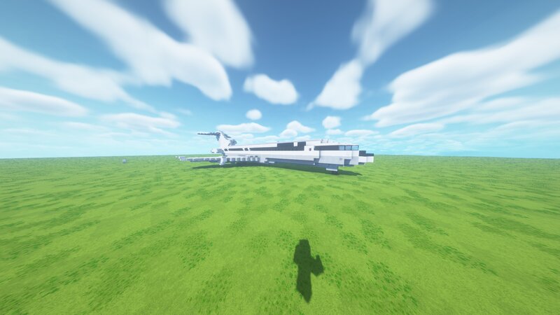 Boeing 727 Minecraft Map