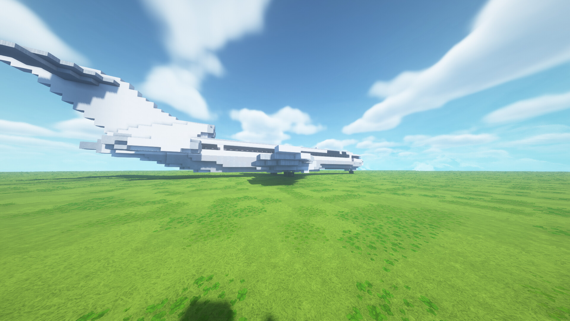 Boeing 727 Minecraft Map
