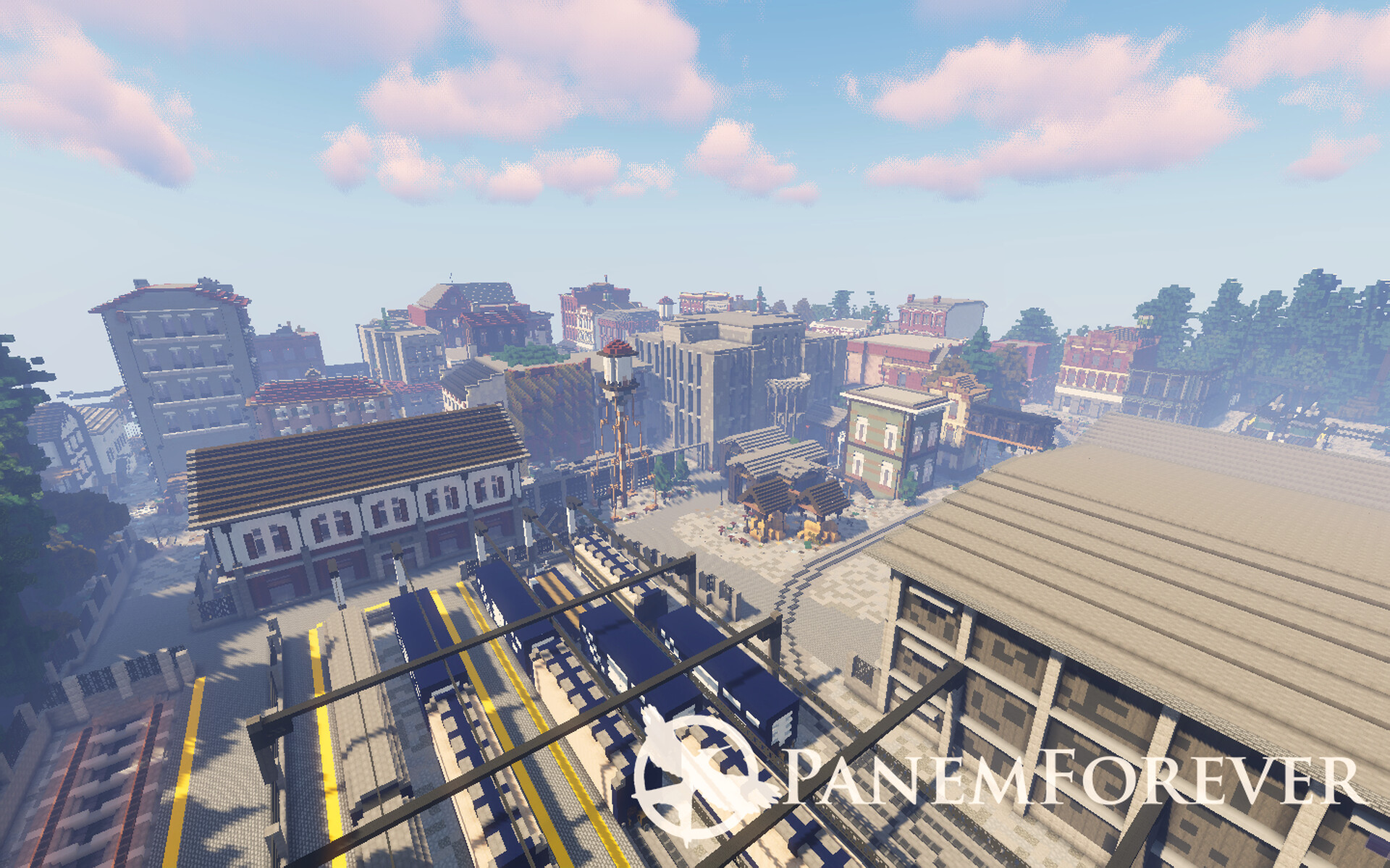 Panem Forever | District 7 | World of the Hunger Games Minecraft Map