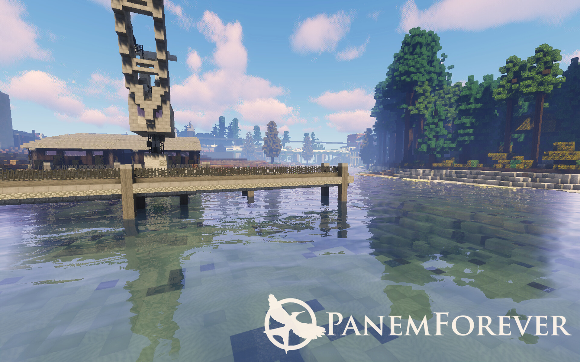 Panem Forever | District 7 | World of the Hunger Games Minecraft Map