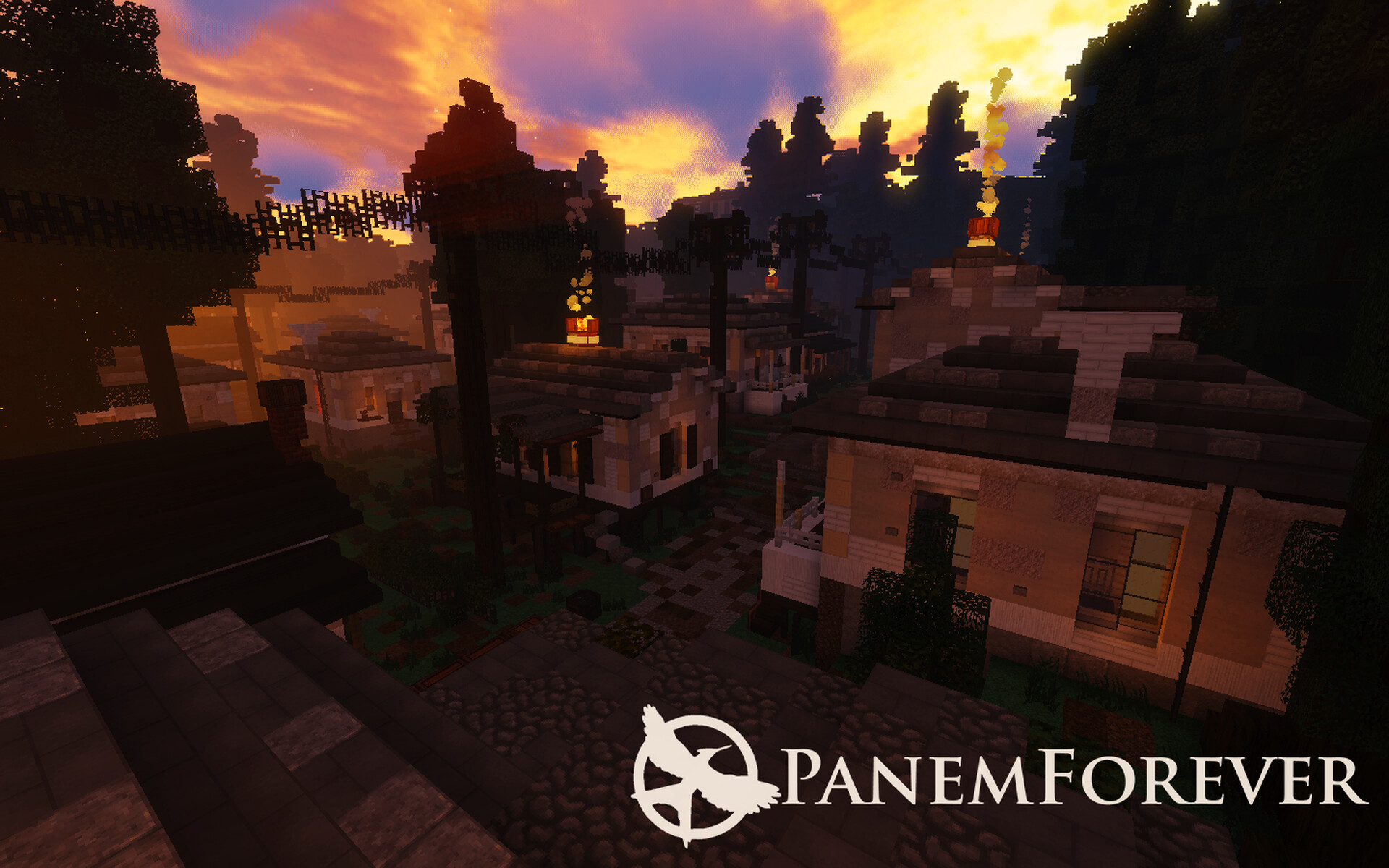 Panem Forever | District 7 | World of the Hunger Games Minecraft Map