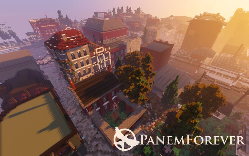 Panem Forever | District 7 | World of the Hunger Games Minecraft Map
