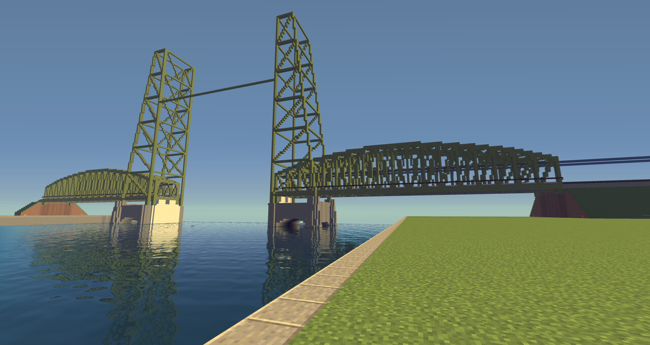 Willemsspoorbrug Rotterdam Minecraft Map