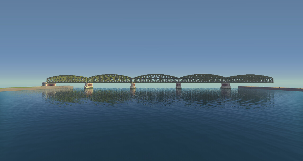 Willemsspoorbrug Rotterdam Minecraft Map