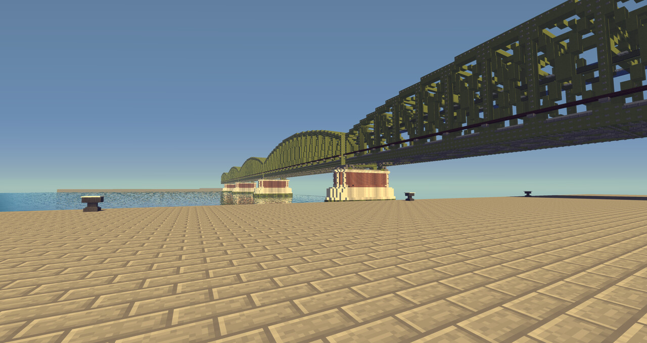 Willemsspoorbrug Rotterdam Minecraft Map