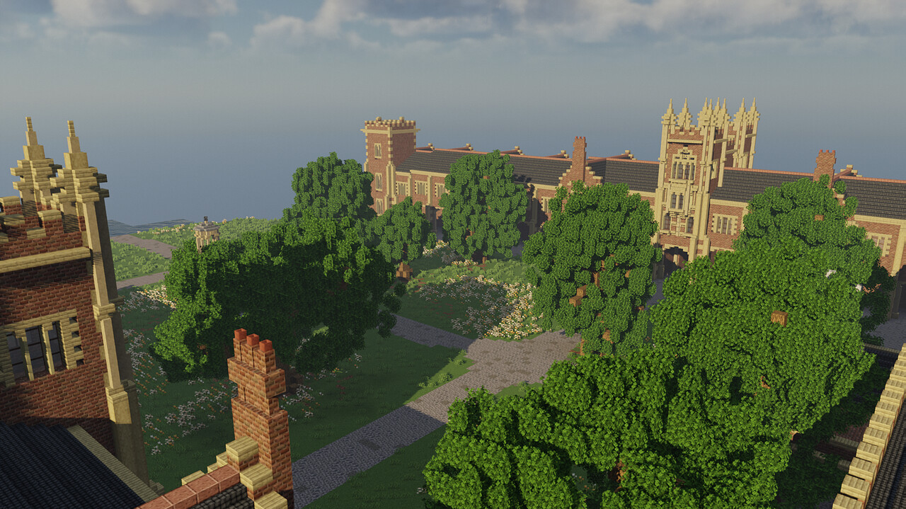 The Lanyon Building, Queen's University Belfast Minecraft Map