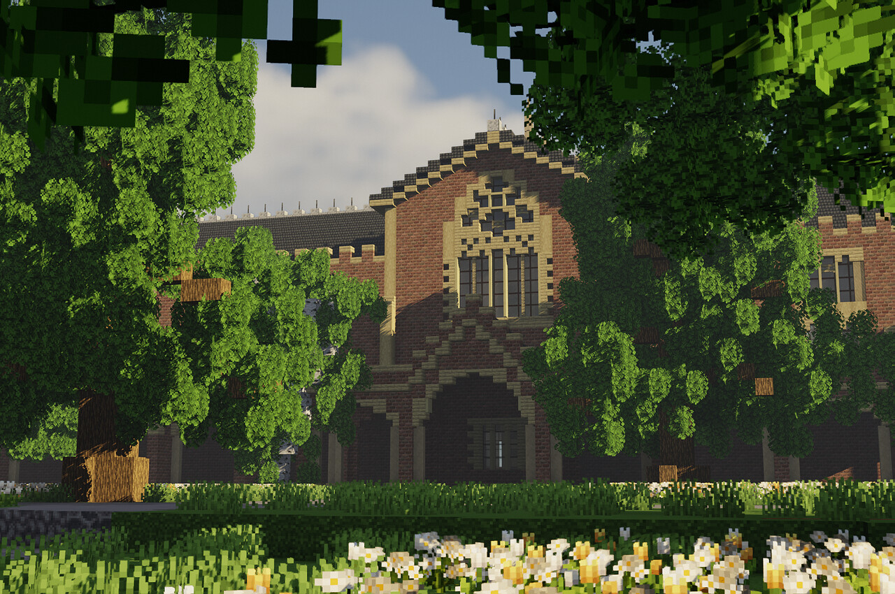 The Lanyon Building, Queen's University Belfast Minecraft Map