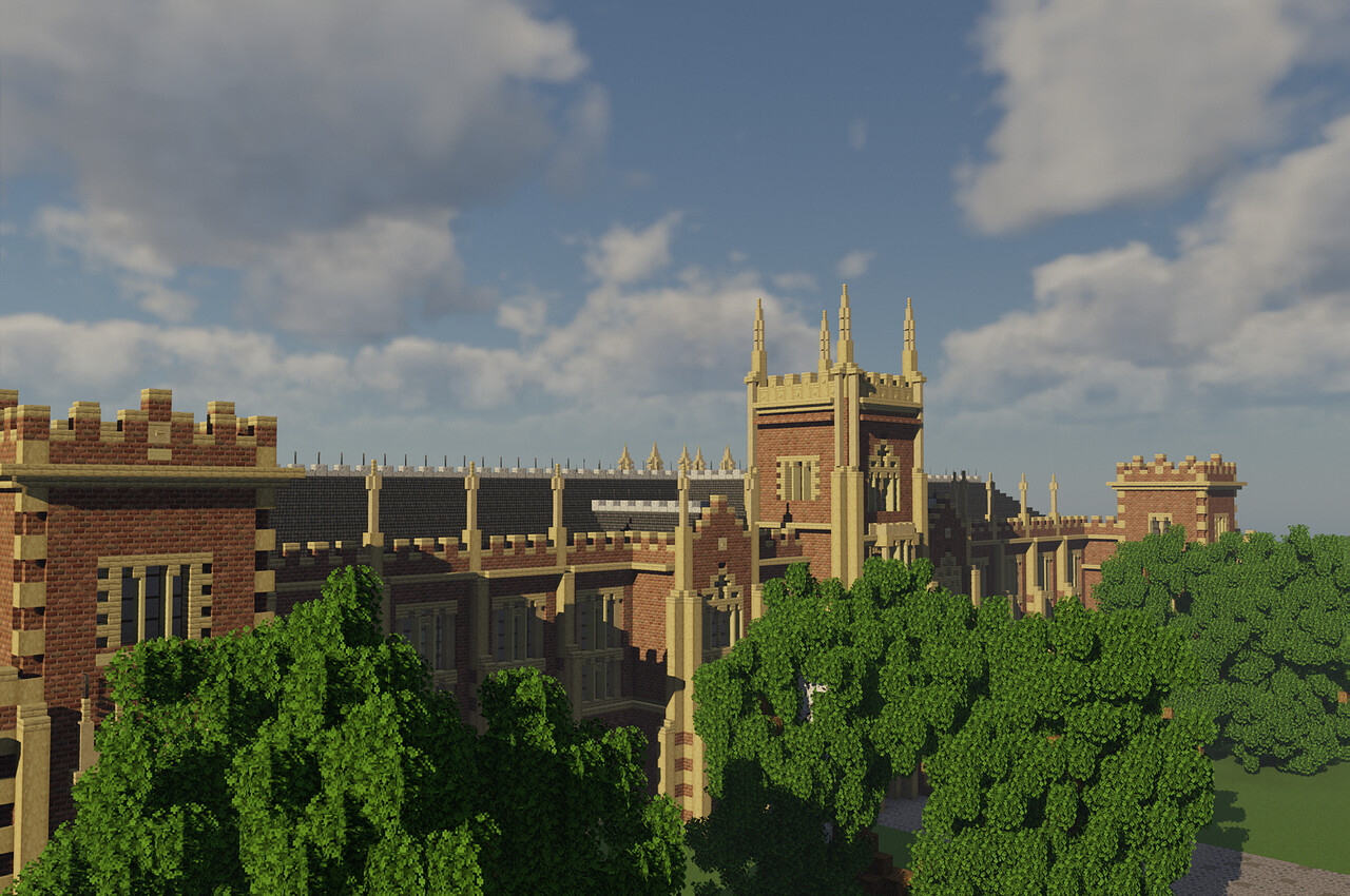 The Lanyon Building, Queen's University Belfast Minecraft Map