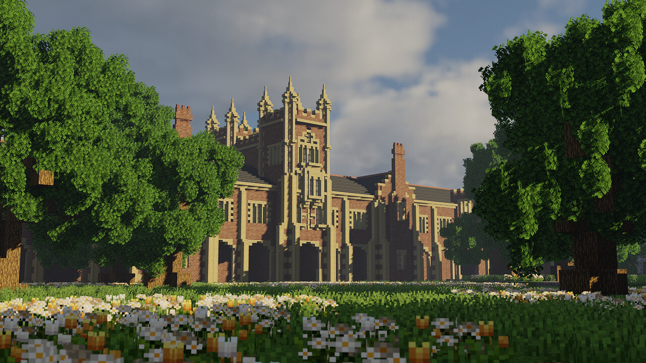 The Lanyon Building, Queen's University Belfast Minecraft Map