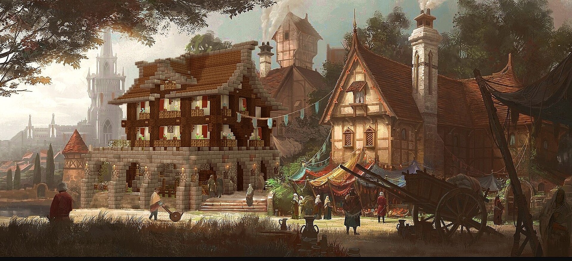 beautiful medieval inn - auberge médiévale - mittelalter Gasthof ...