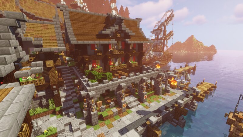 beautiful medieval inn - auberge médiévale - mittelalter Gasthof ...