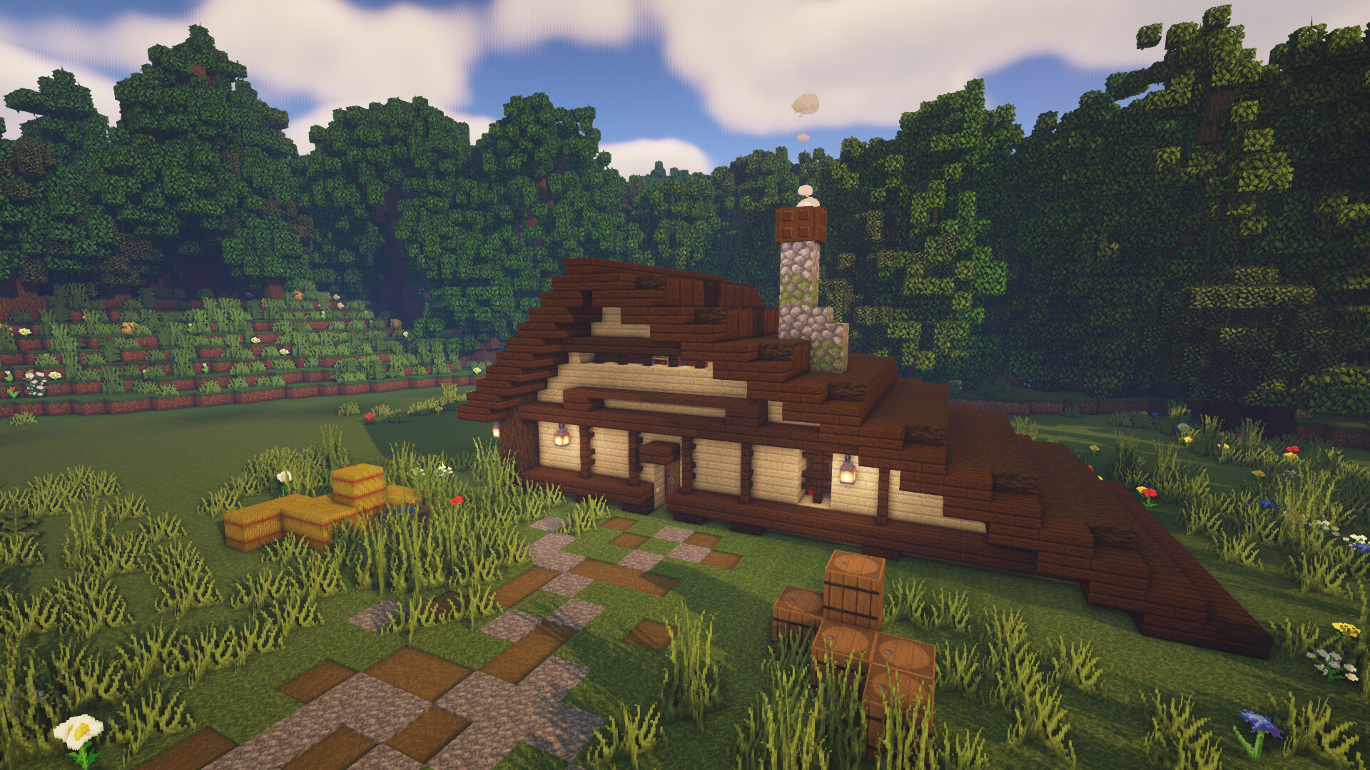 minecraft cottage (cottagecore) Minecraft Map