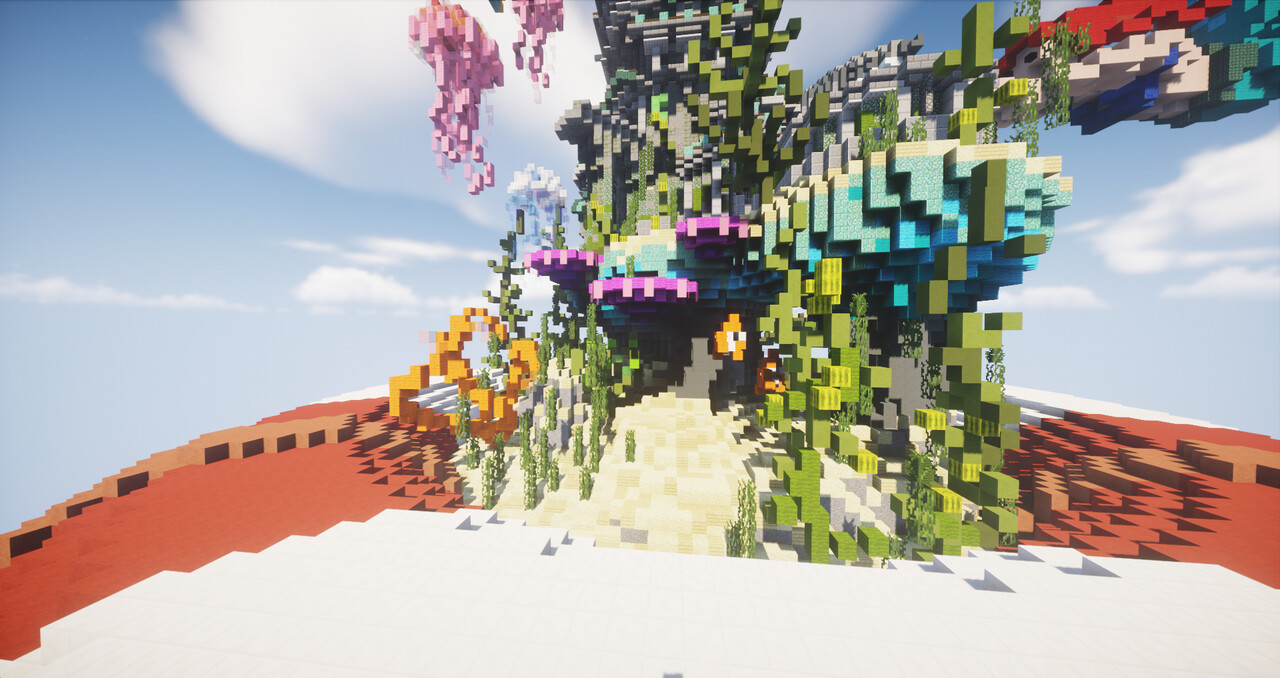 Mermaid Kingdom Hub | 1.8+ Minecraft Map