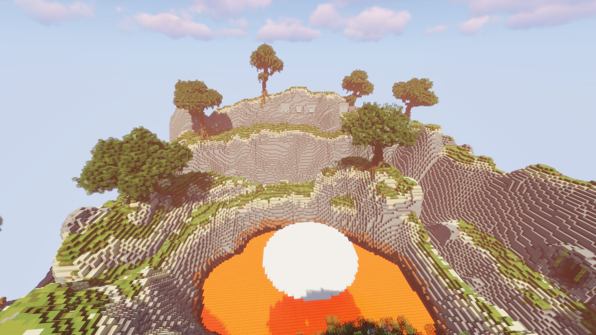 Mt.Alpha - Spleef Map Minecraft Map