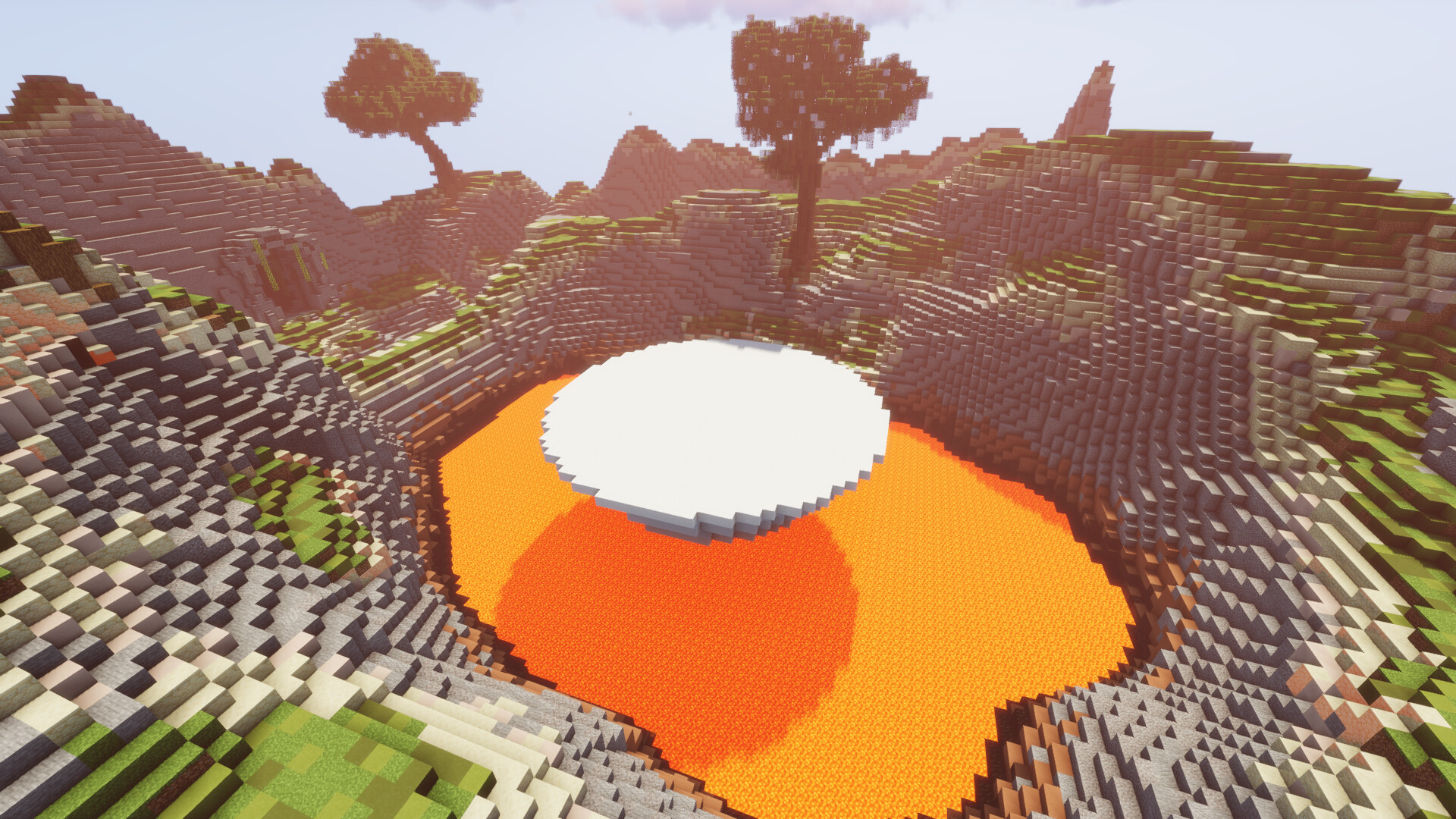 Mt.Alpha - Spleef Map Minecraft Map