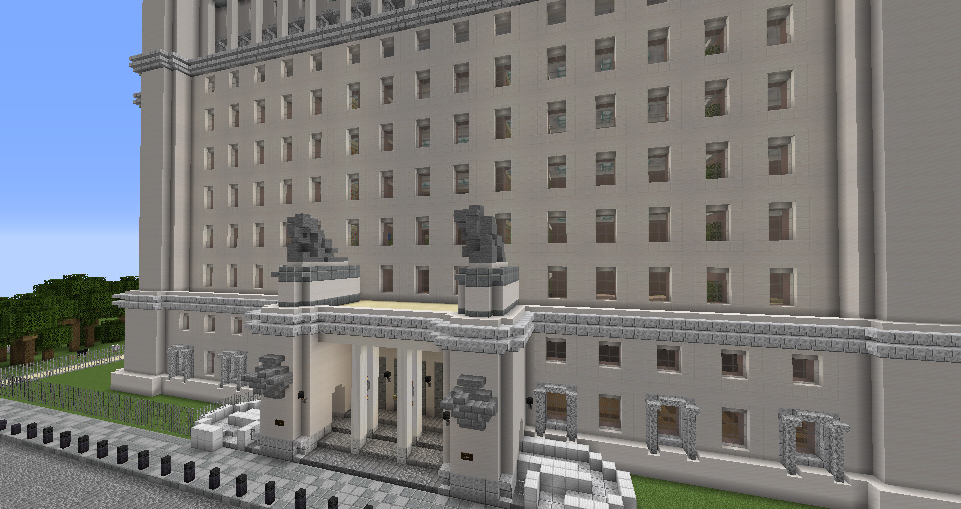 Ministry of Defence- London Minecraft Map