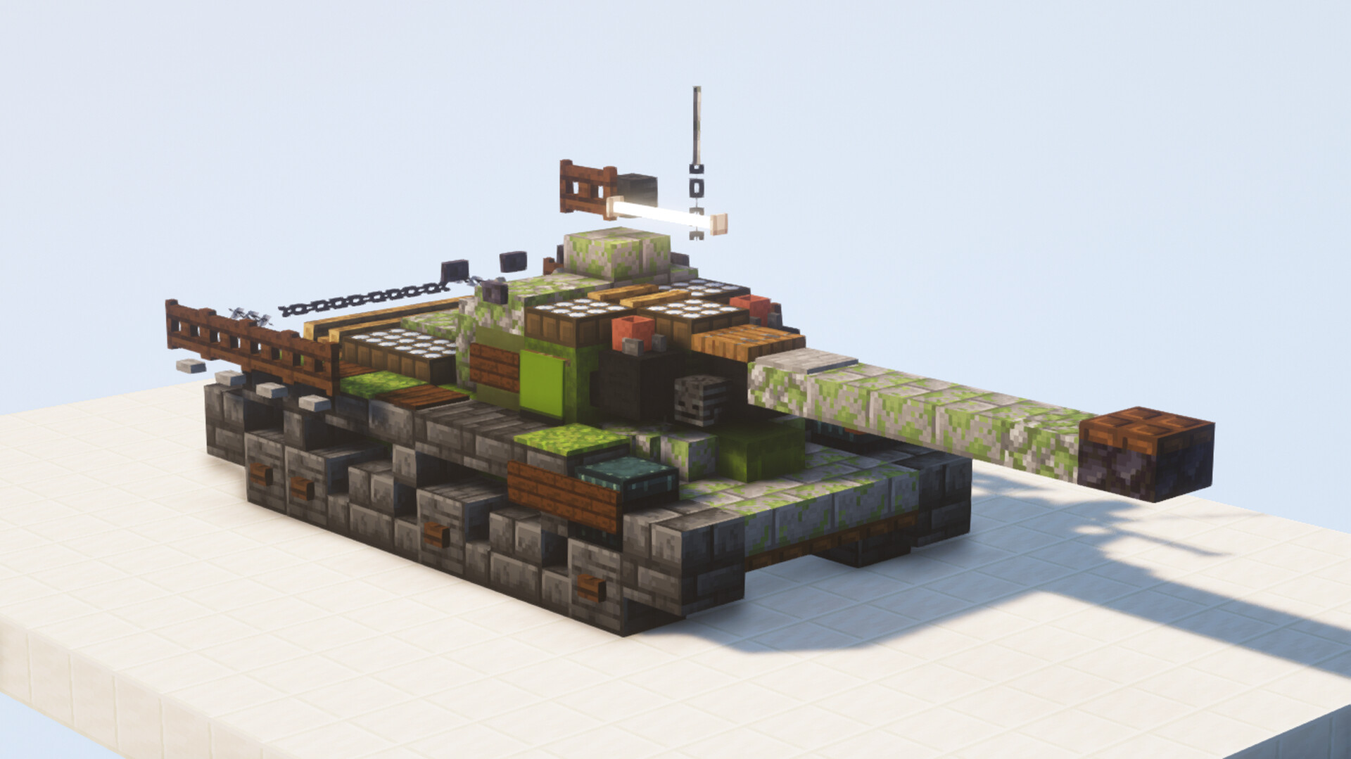 IS-2 & IS-2M heavy tank - 1.5:1 scale Minecraft Map
