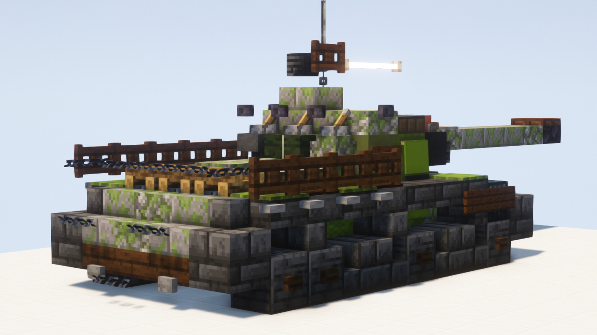 IS-2 & IS-2M heavy tank - 1.5:1 scale Minecraft Map