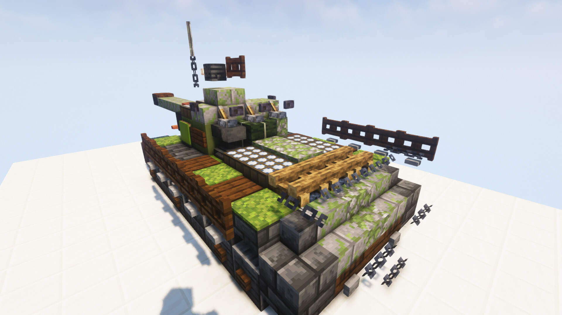 IS-2 & IS-2M heavy tank - 1.5:1 scale Minecraft Map