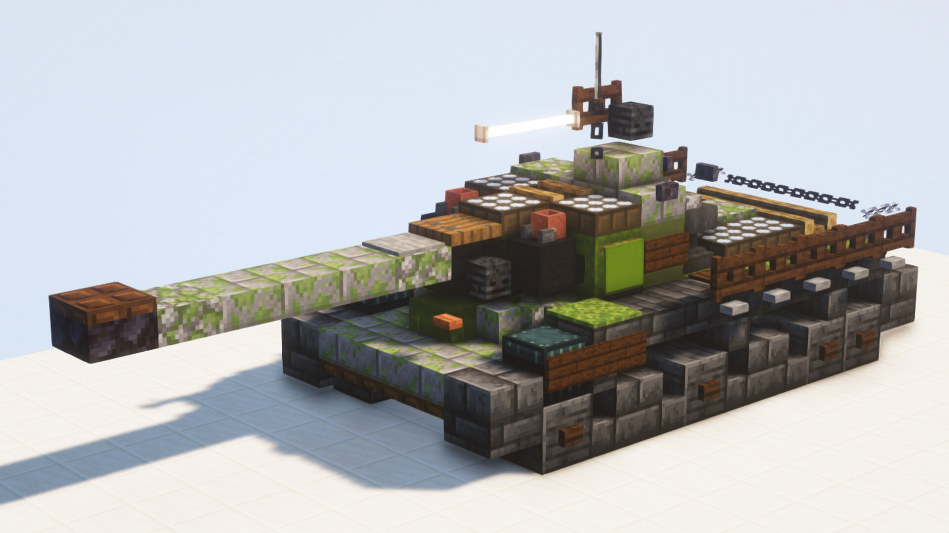 IS-2 & IS-2M heavy tank - 1.5:1 scale Minecraft Map