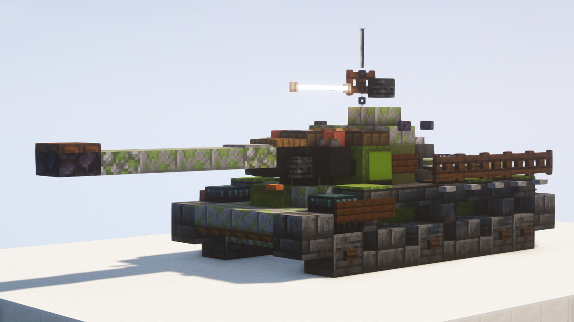 IS-2 & IS-2M heavy tank - 1.5:1 scale Minecraft Map