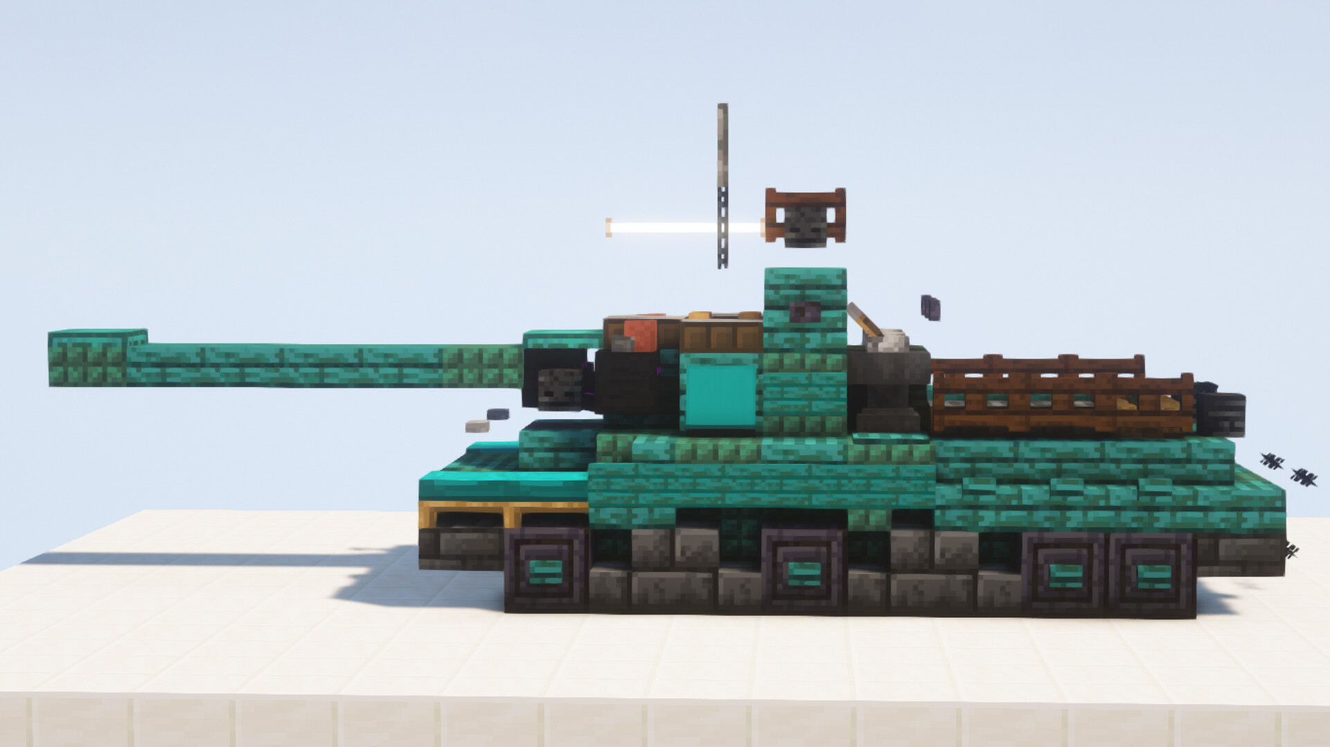 IS-2 & IS-2M heavy tank - 1.5:1 scale Minecraft Map