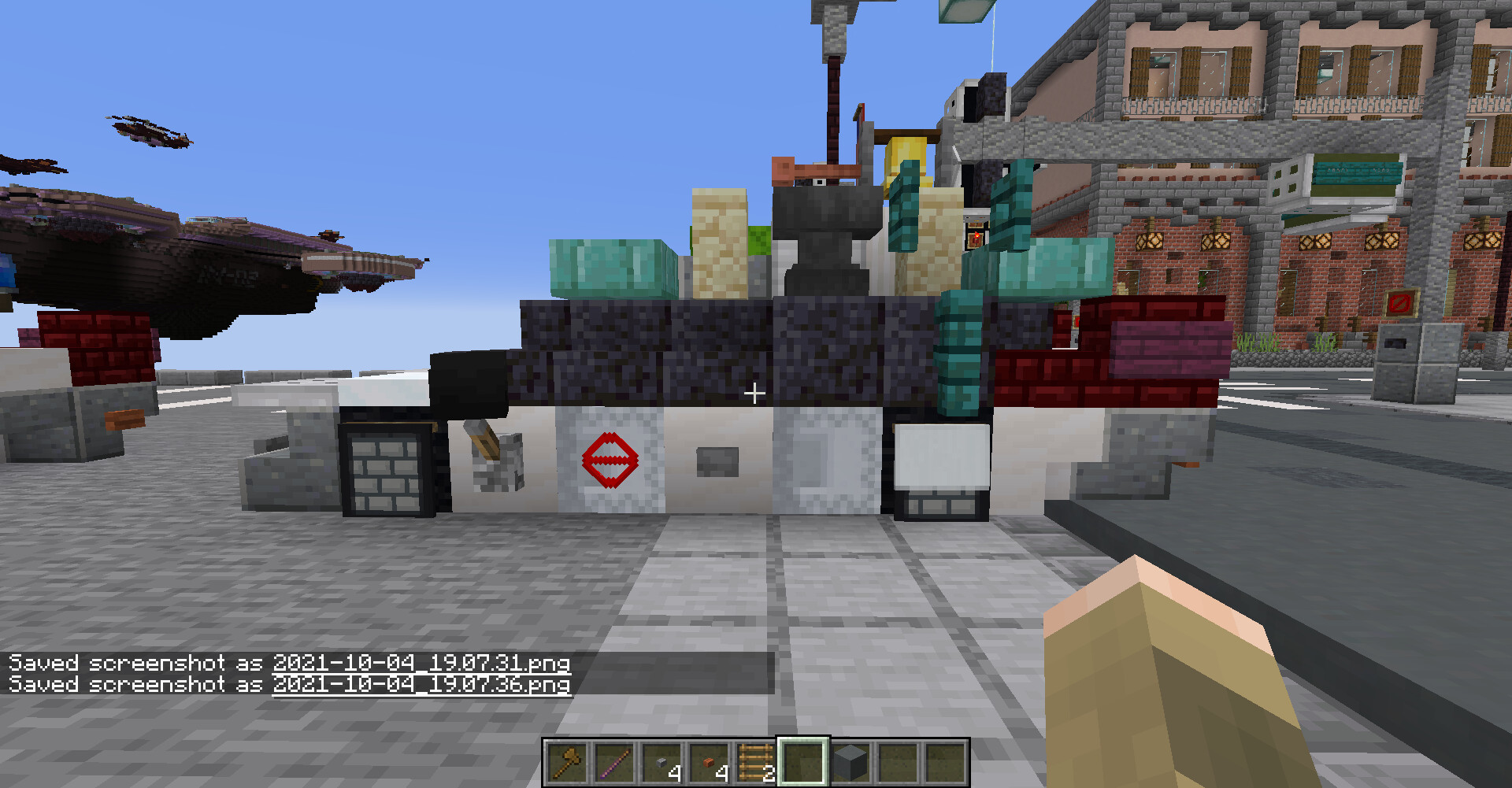 Ghostbusters Ecto-1 Minecraft Map