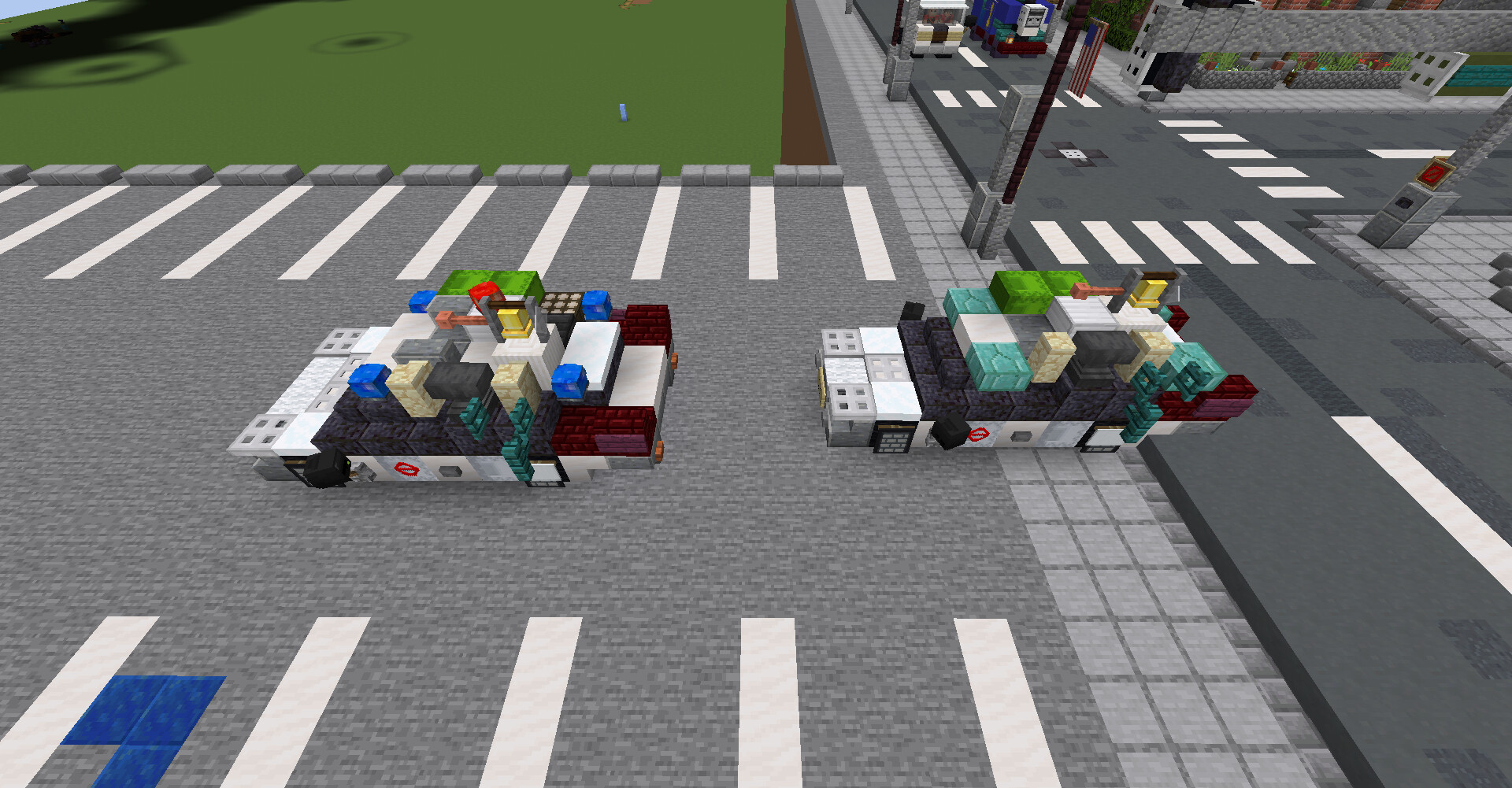 Ghostbusters Ecto-1 Minecraft Map