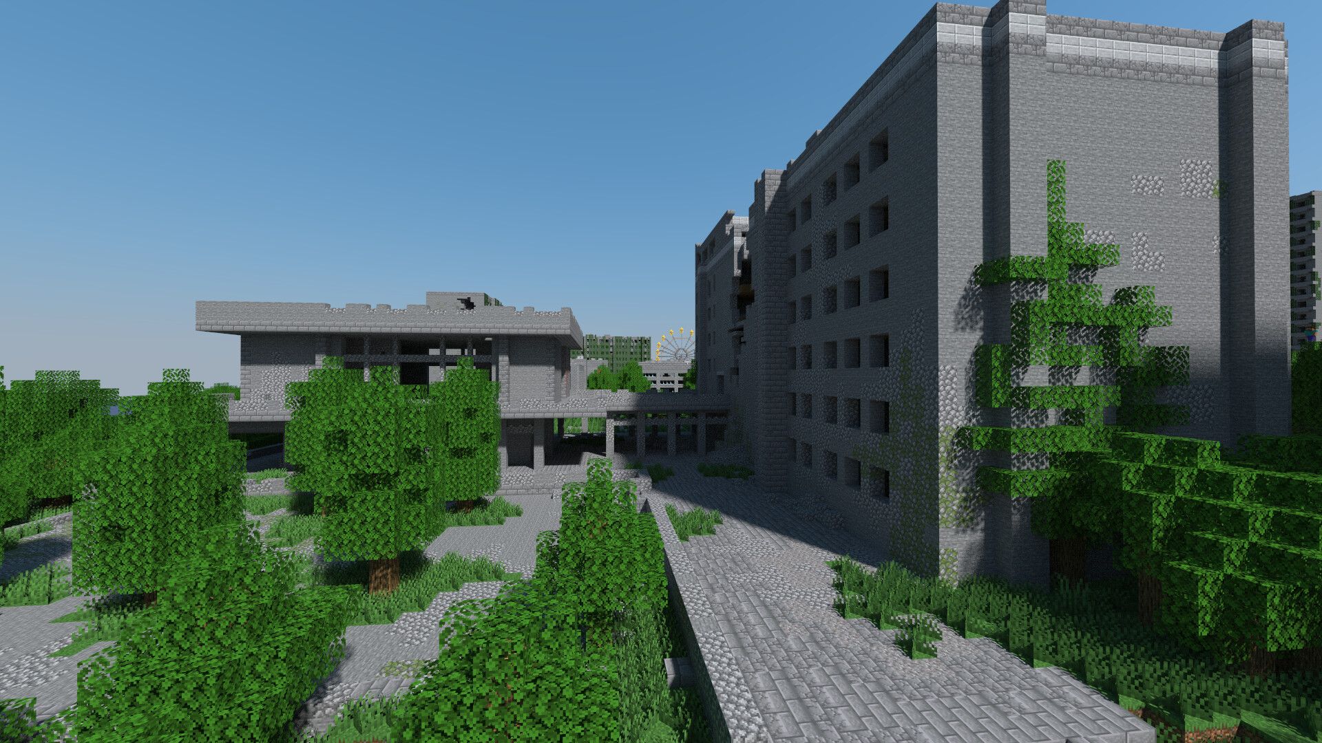Chernobyl map: Minecraft - Crafting Dead map Minecraft Map